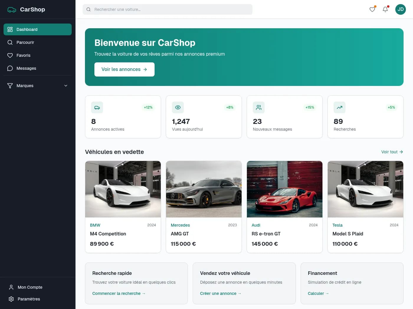 CarShop Online