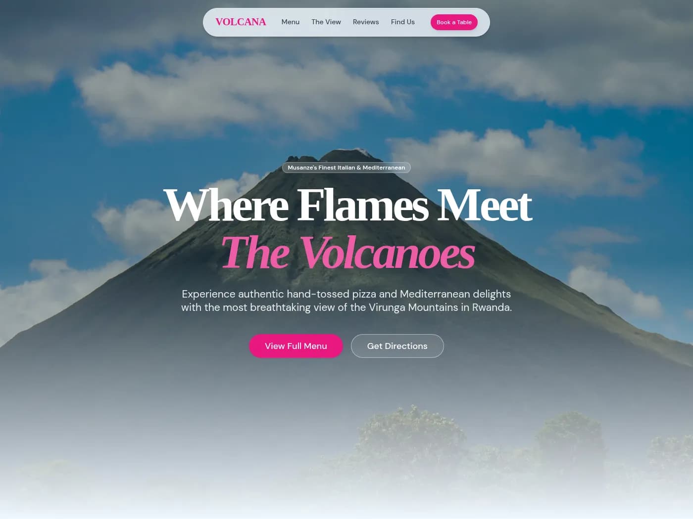 Volcana Lounge Web Portal