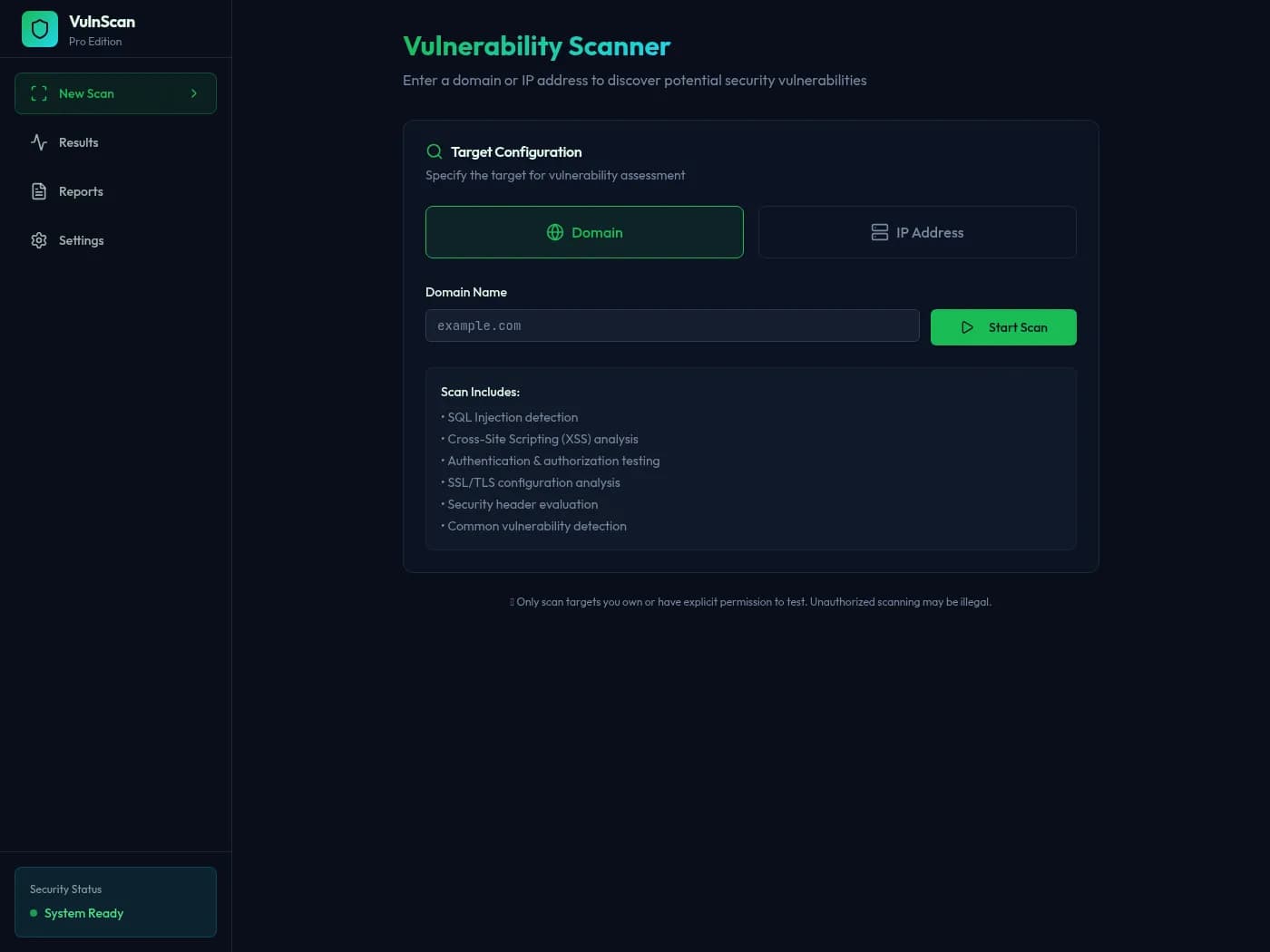 VulnScan Pro