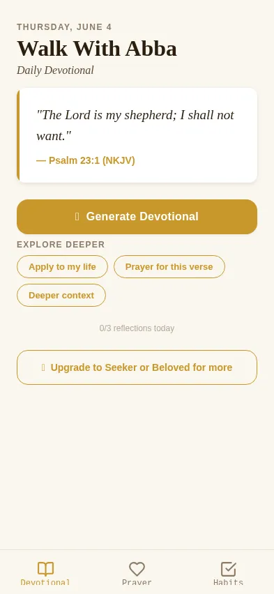 Walk With Abba