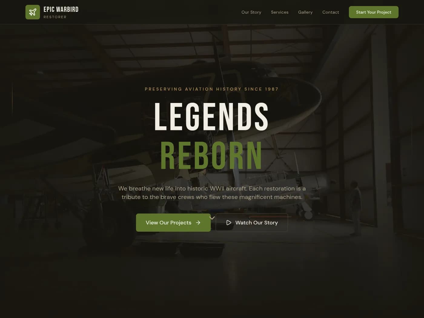 Epic Warbird Restorer
