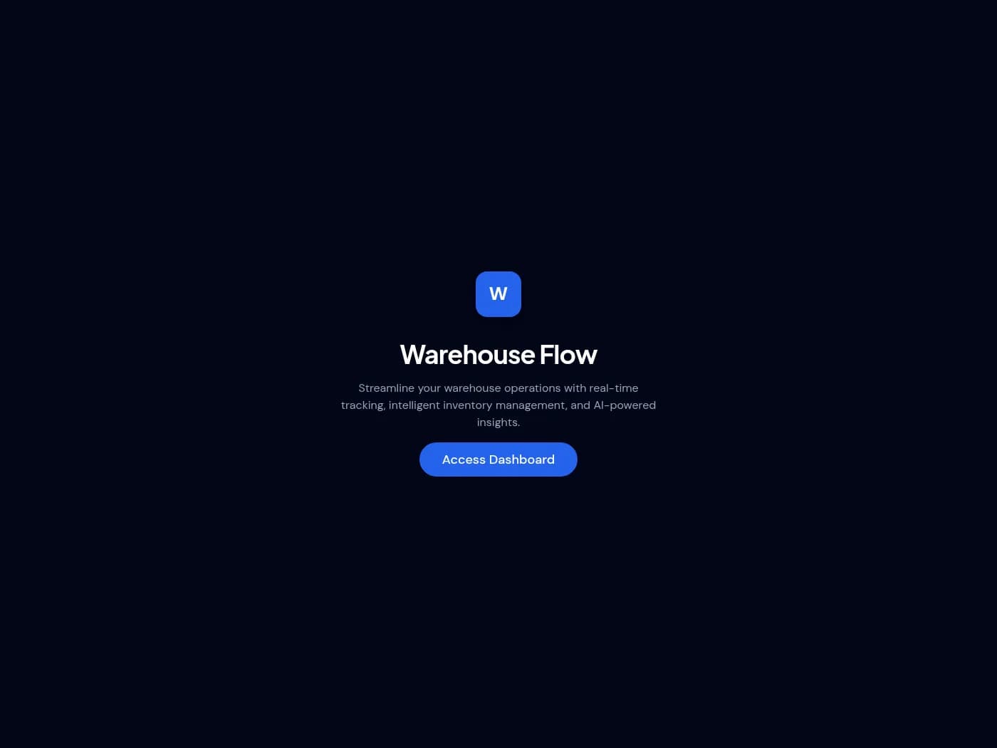 Warehouse Flow