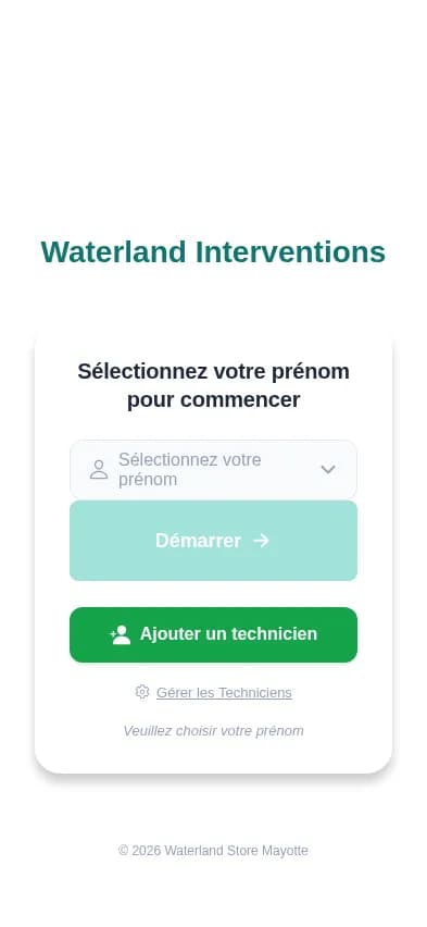 Waterland Interventions