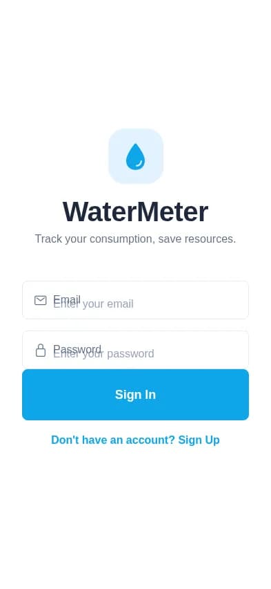 WaterMeter Tracker