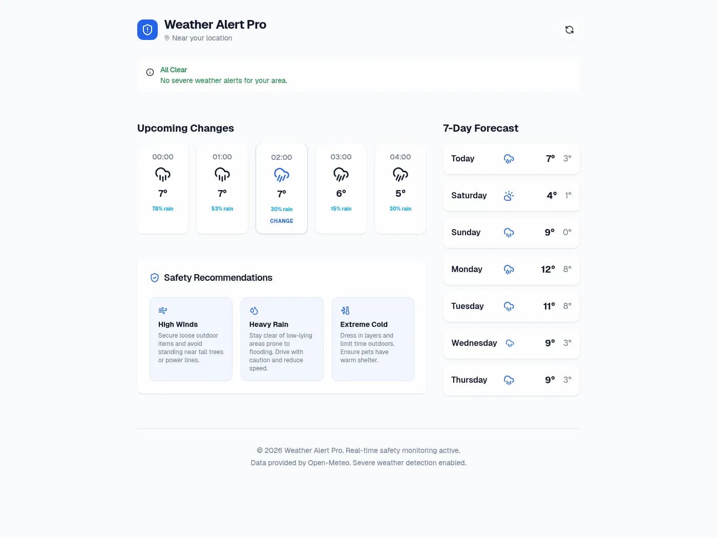 Weather Alert Pro