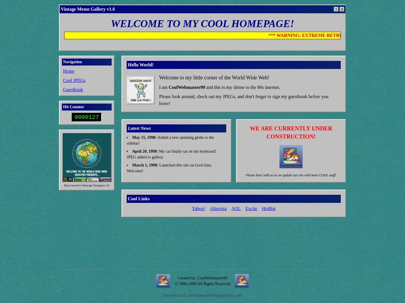 Vintage Meme Gallery