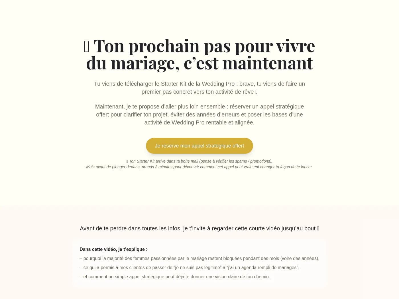 Wedding Pro Activation Page
