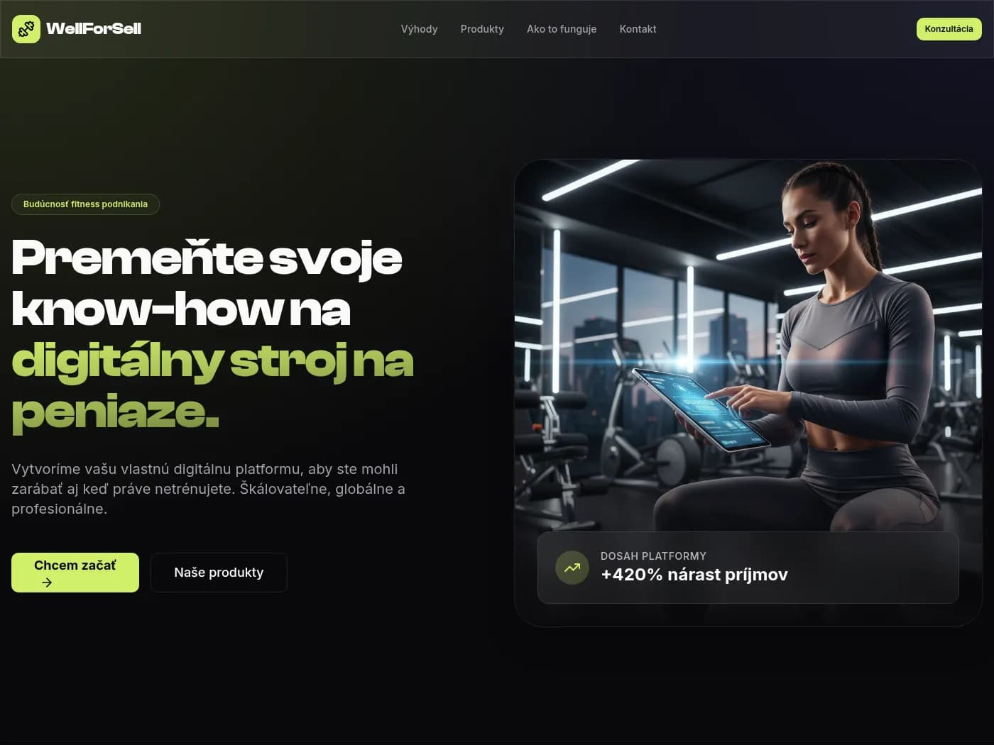 WellForSell Website