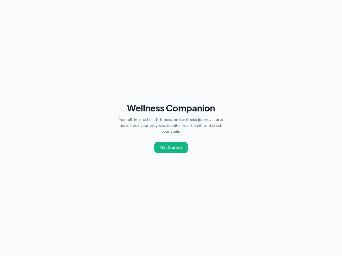 Wellness Companion