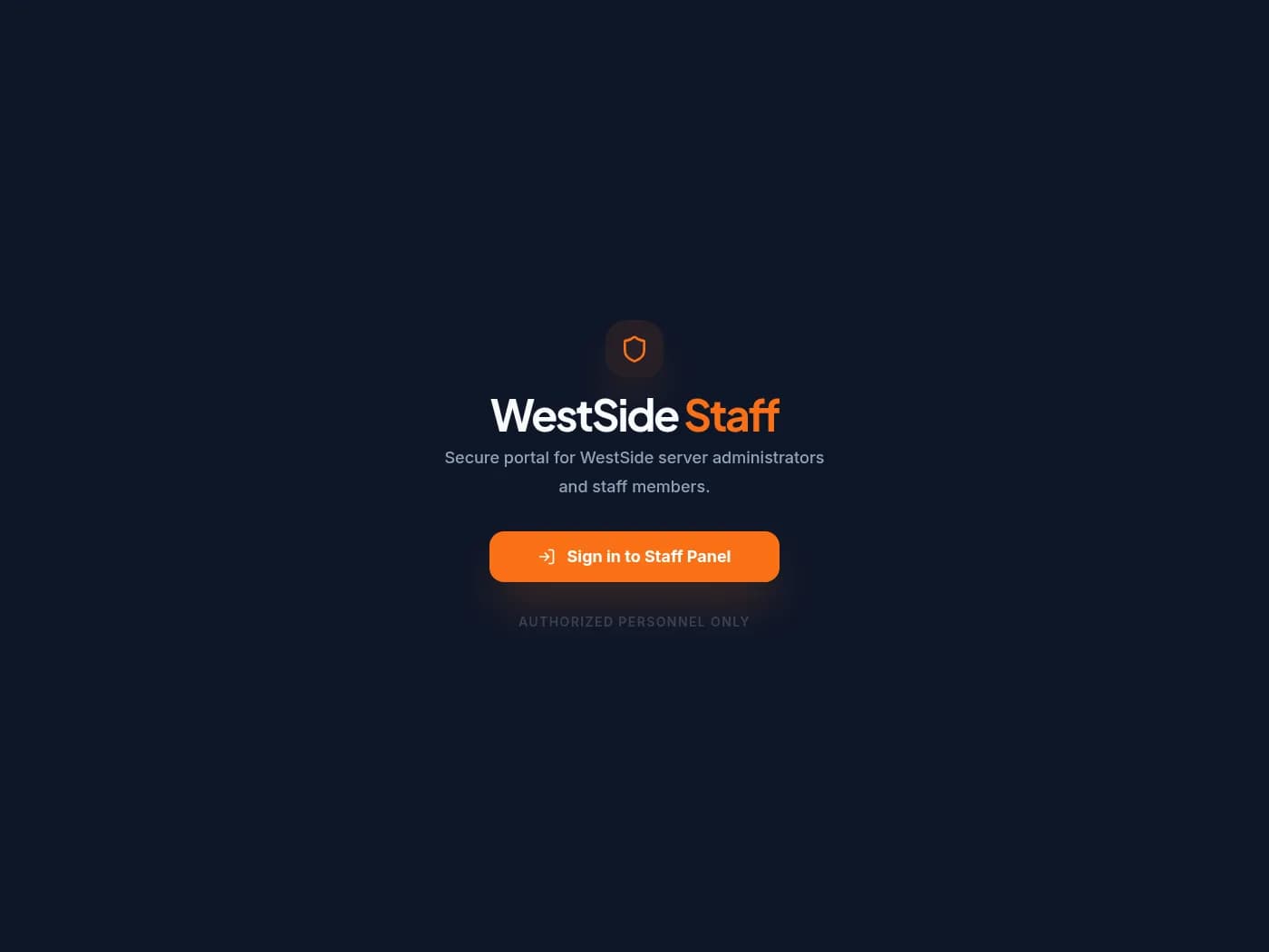 WestSide Staff Dashboard