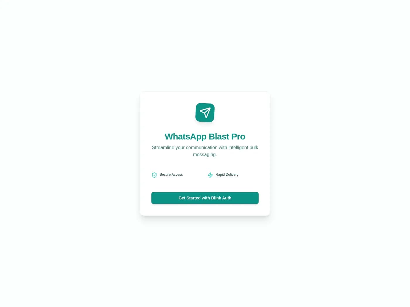 WhatsApp Blast Pro