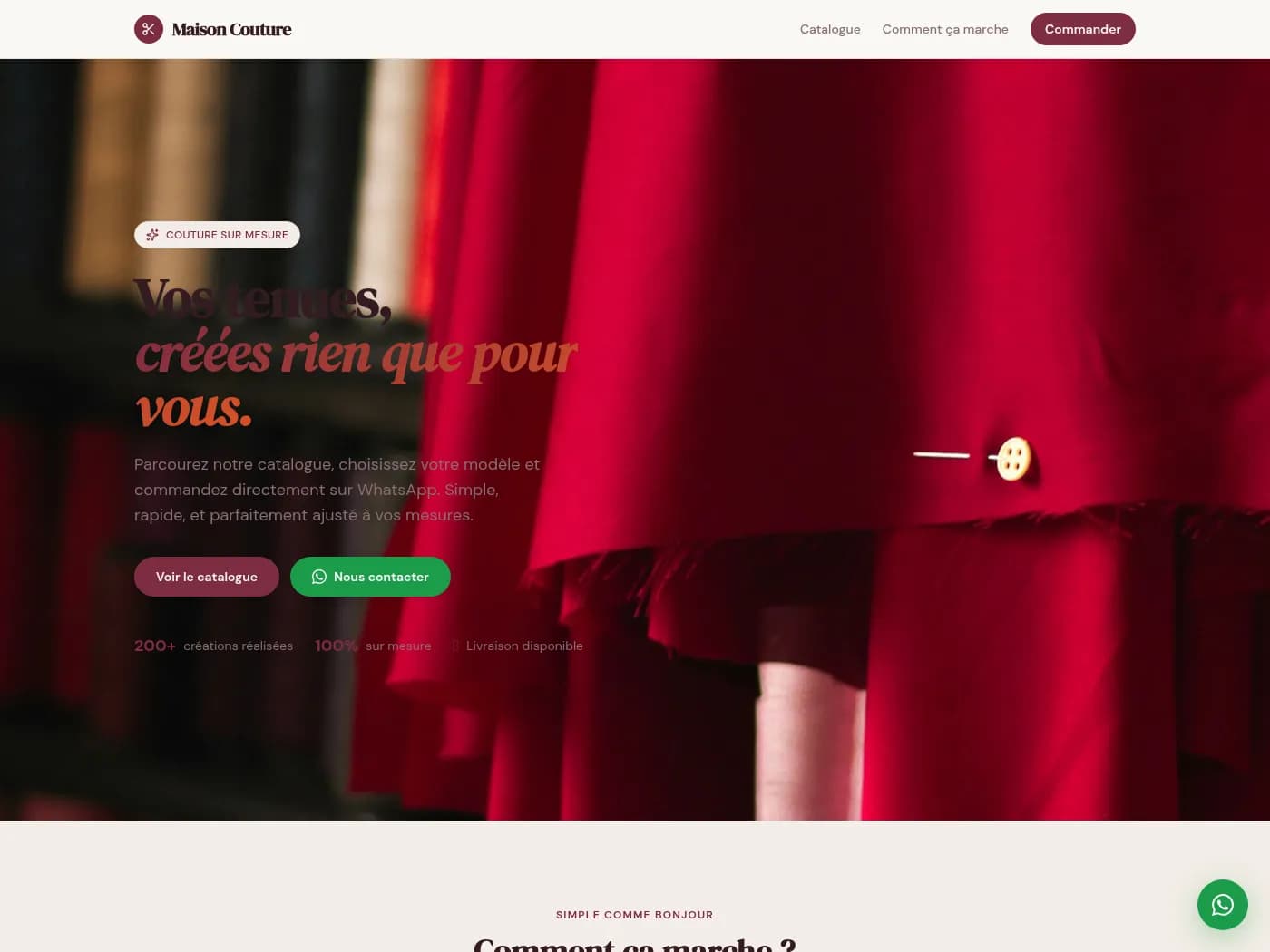 Couture WhatsApp Catalogue