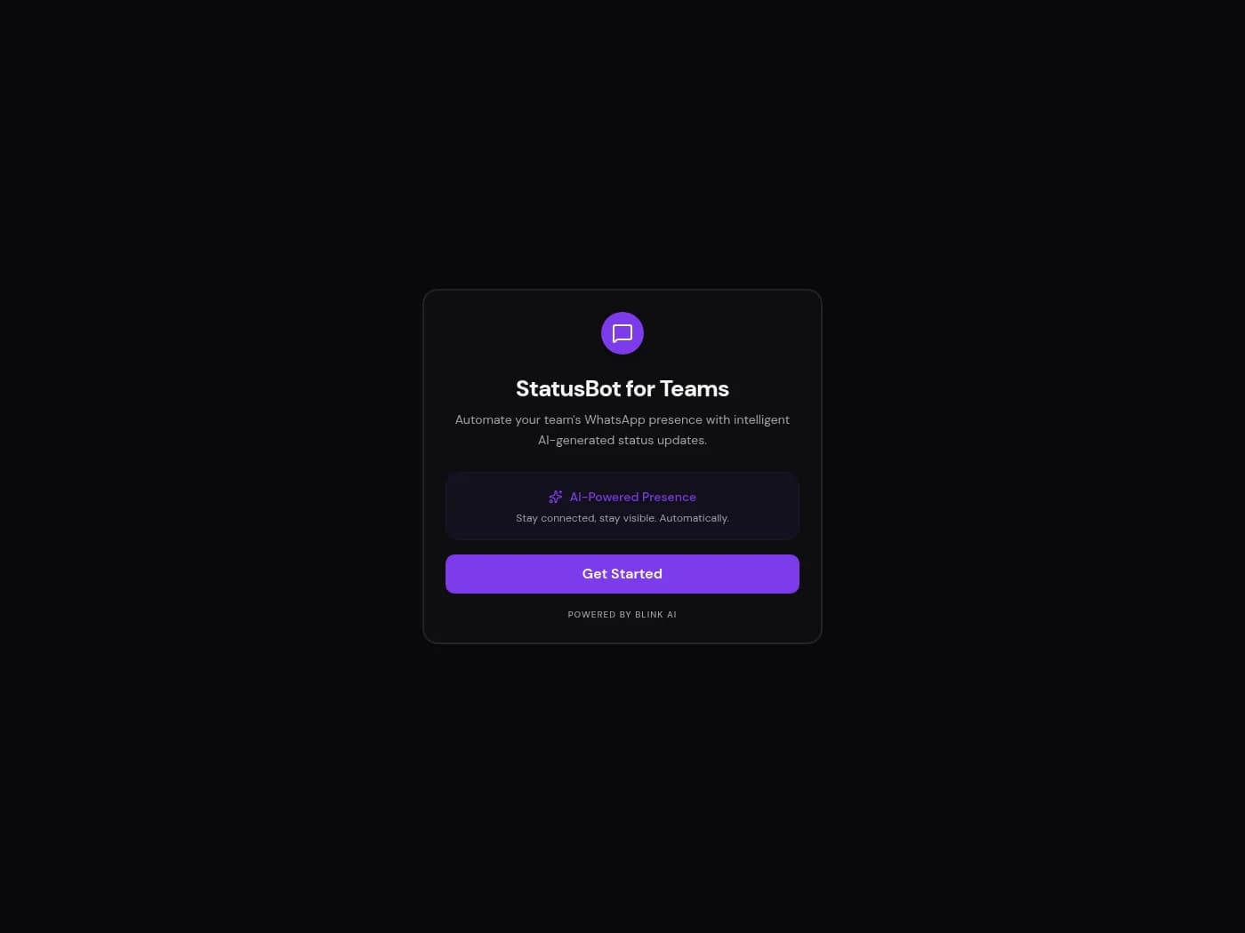 StatusBot for Teams