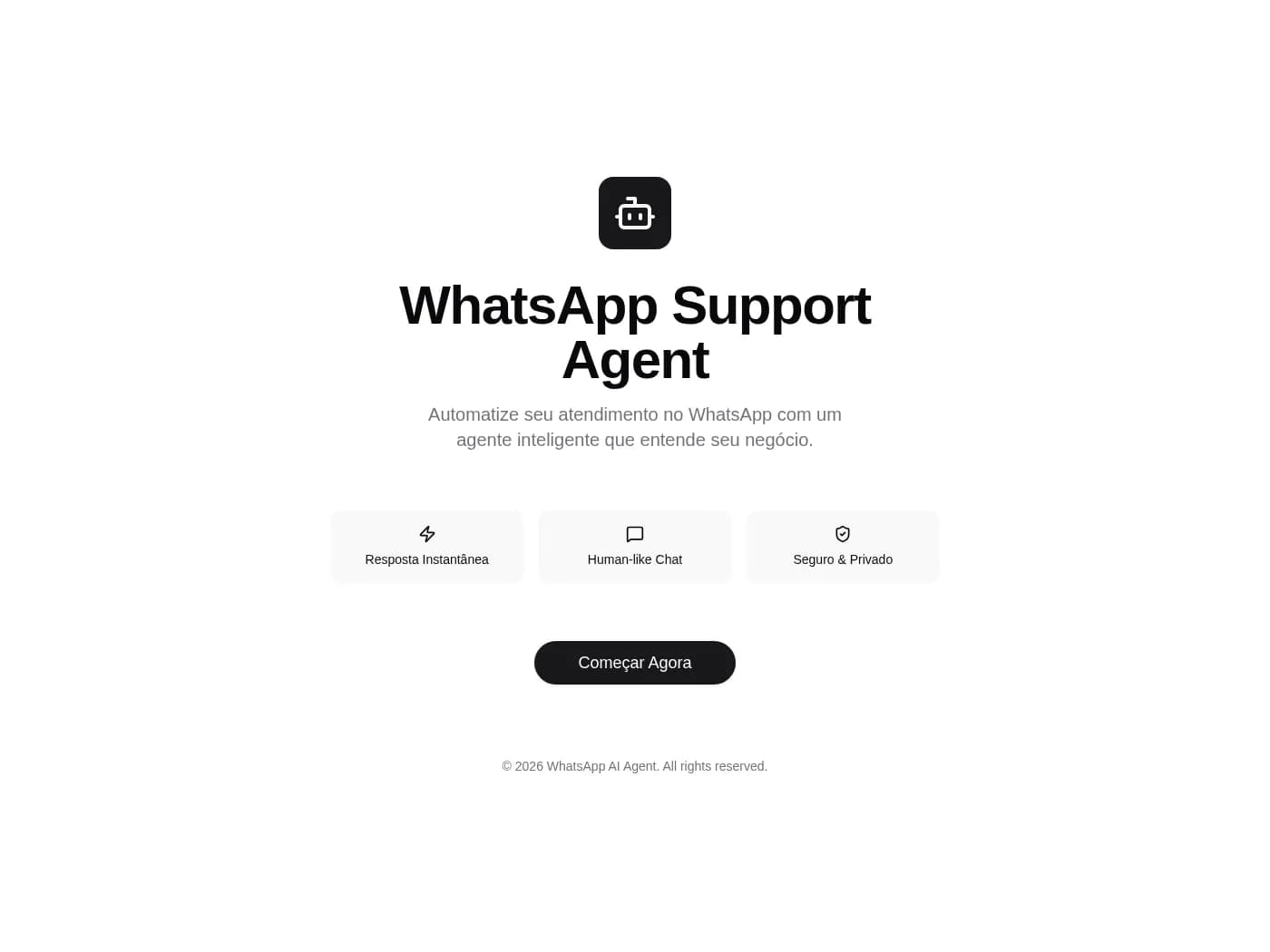 WhatsApp Support Agent