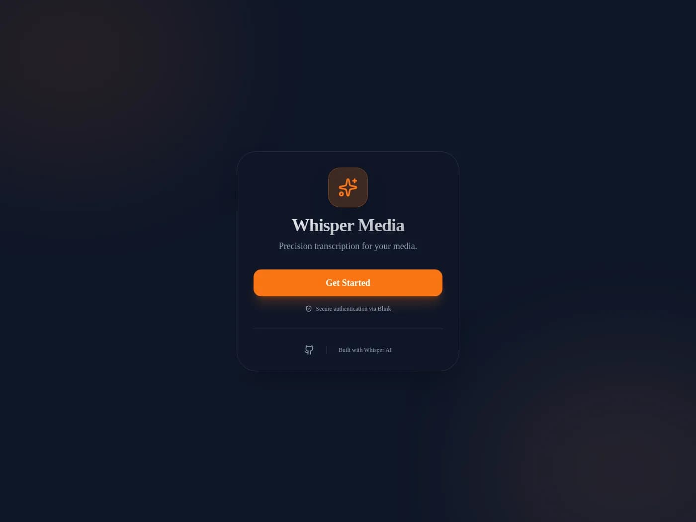 Whisper Media Player