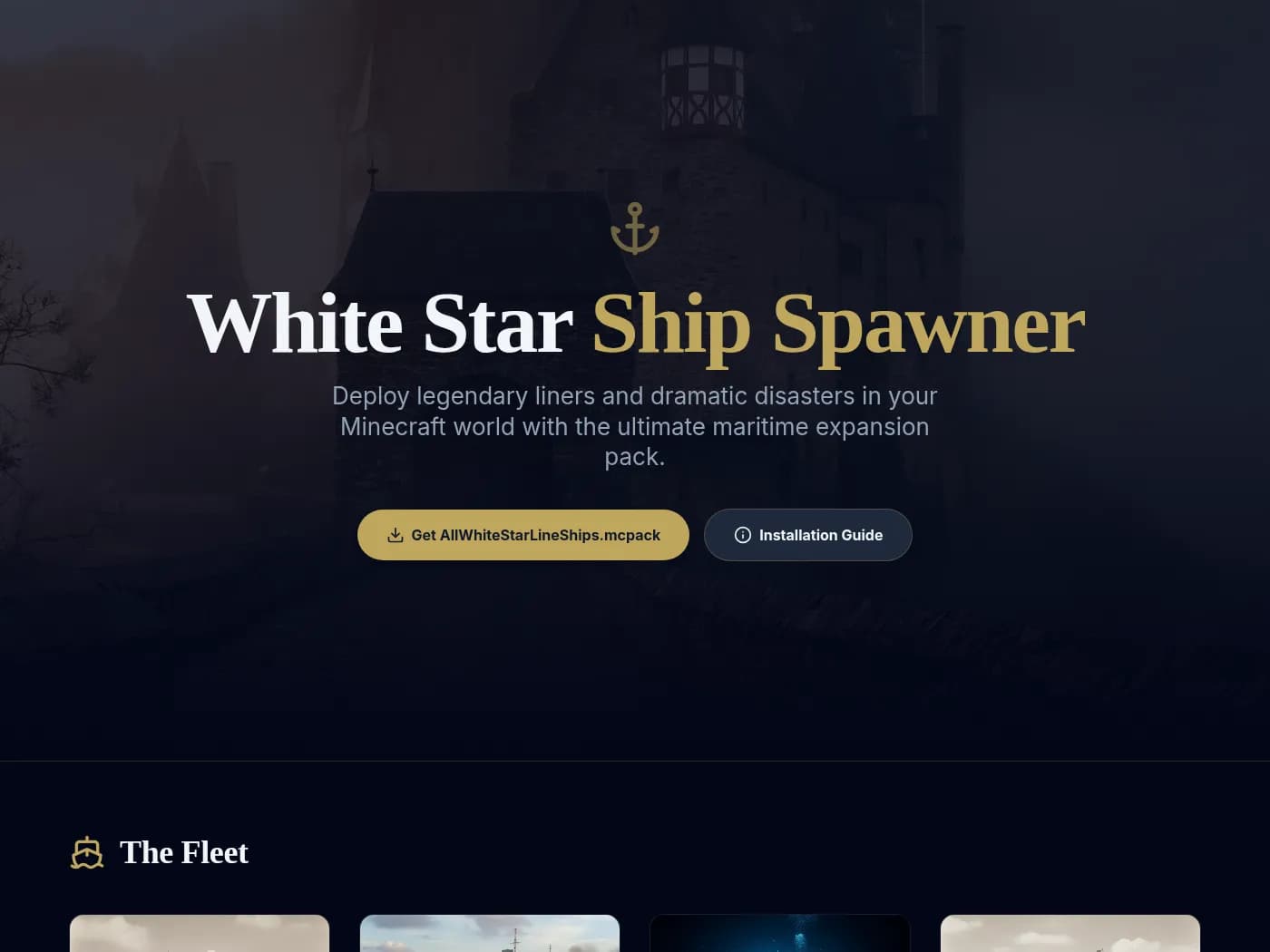 White Star Ship Spawner