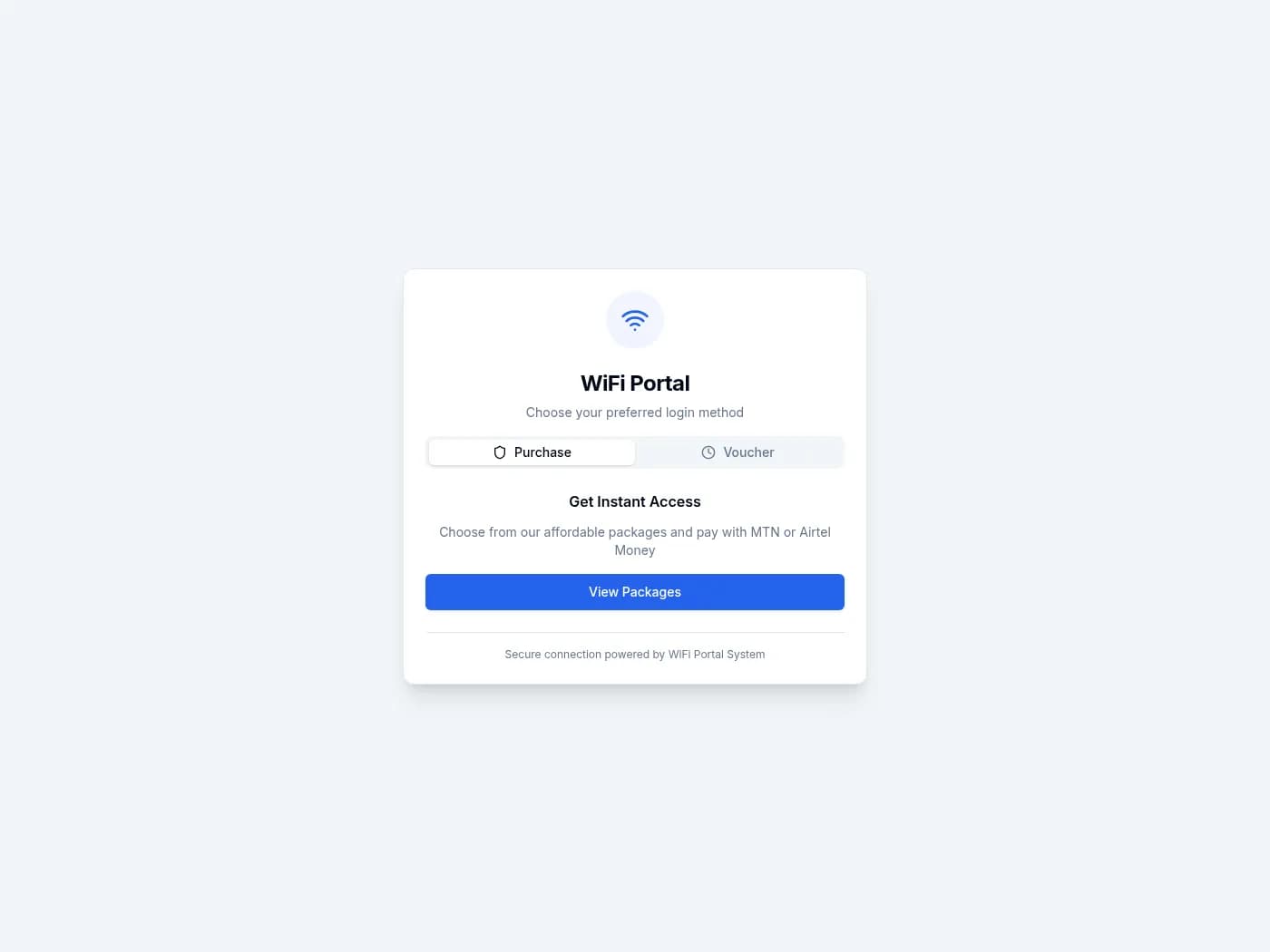 WiFi Captive Portal & Admin Dashboard System