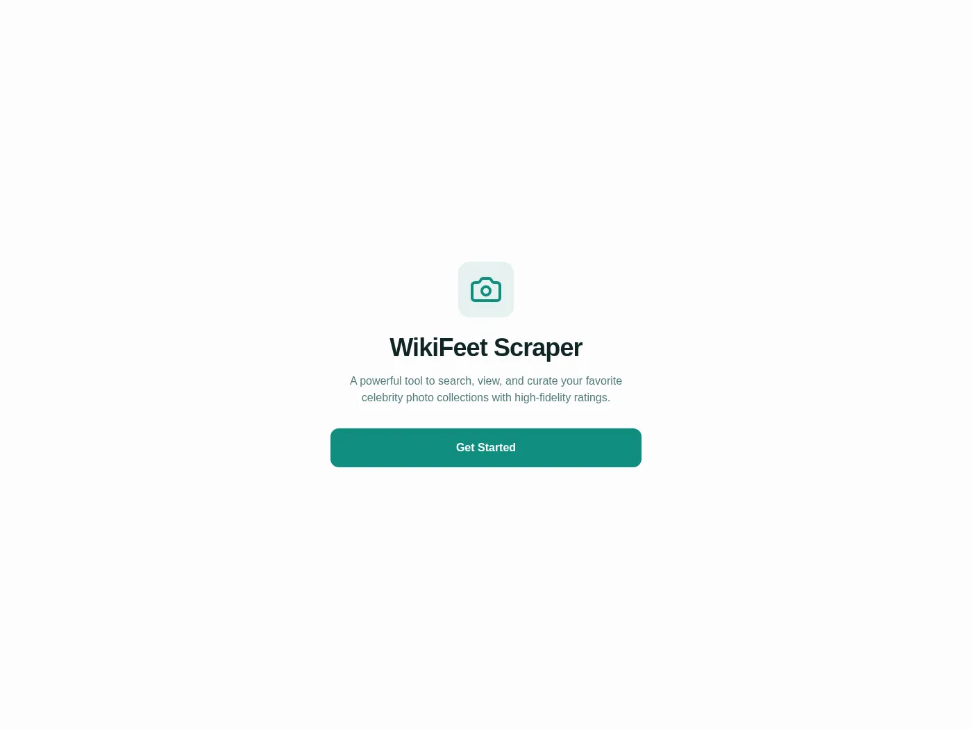WikiFeet Photo Scraper
