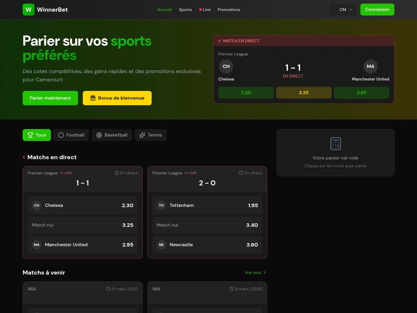 WinnerBet Clone Africa