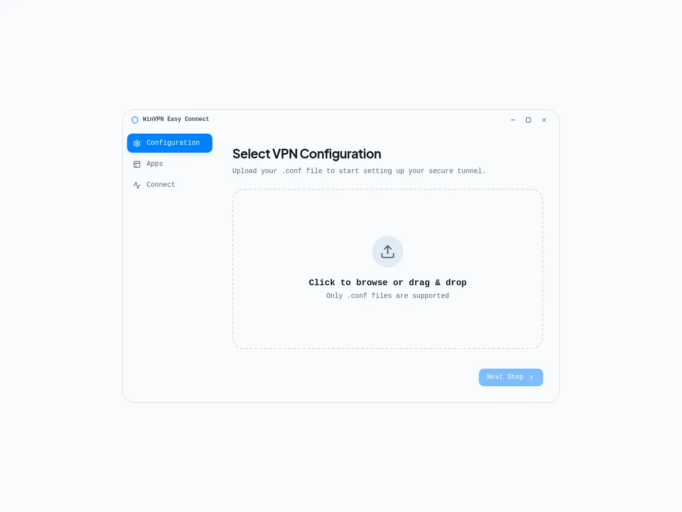 WinVPN Easy Connect