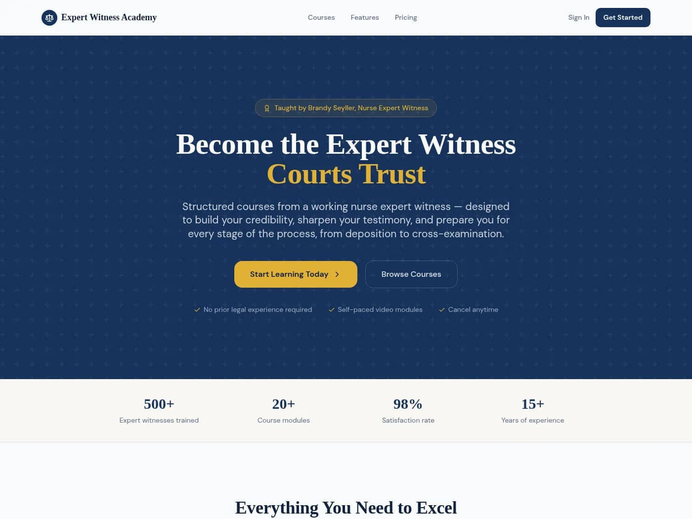 Expert Witness Academy