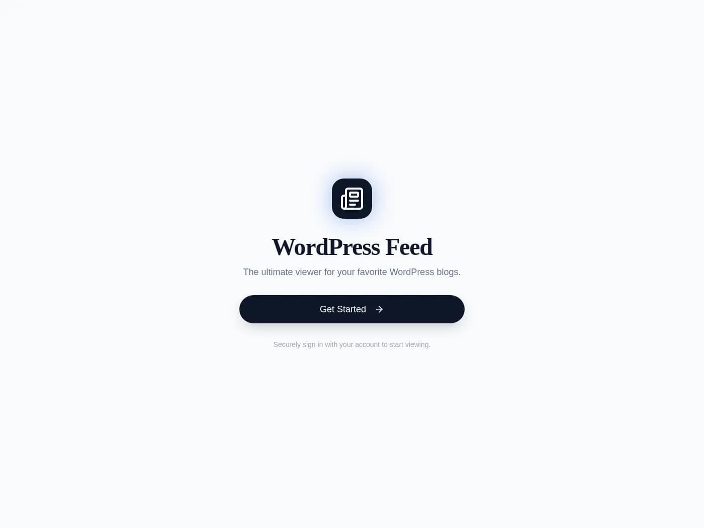 WordPress Feed Viewer