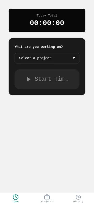 Easy Work Hours Logger