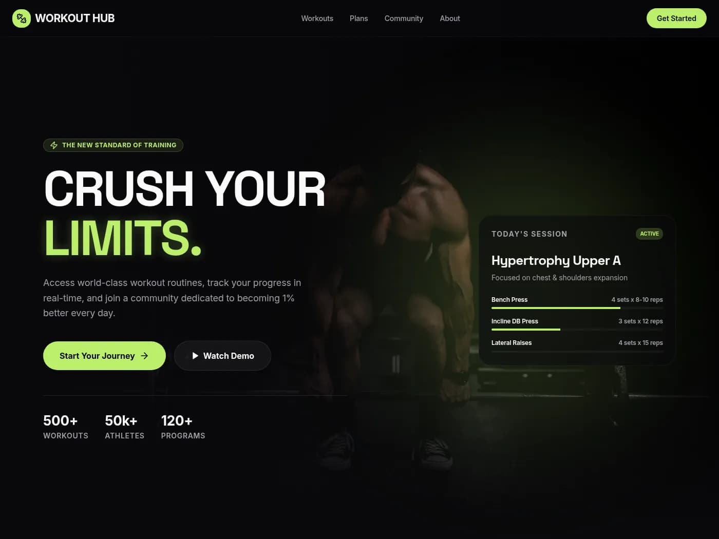 Workout Hub