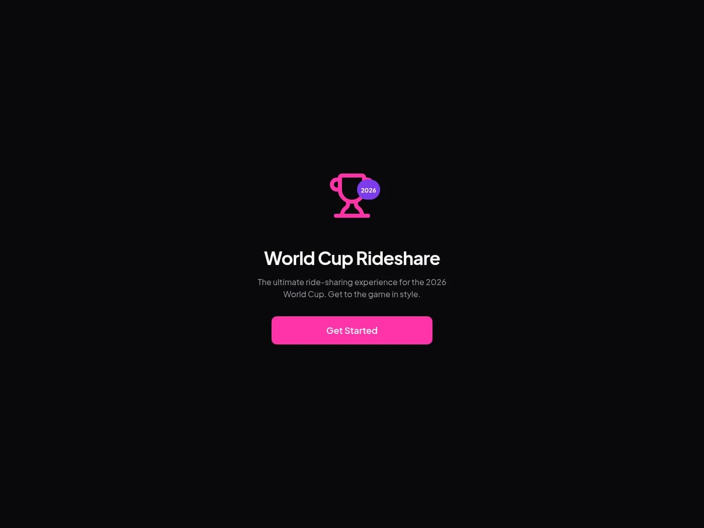 World Cup RideShare