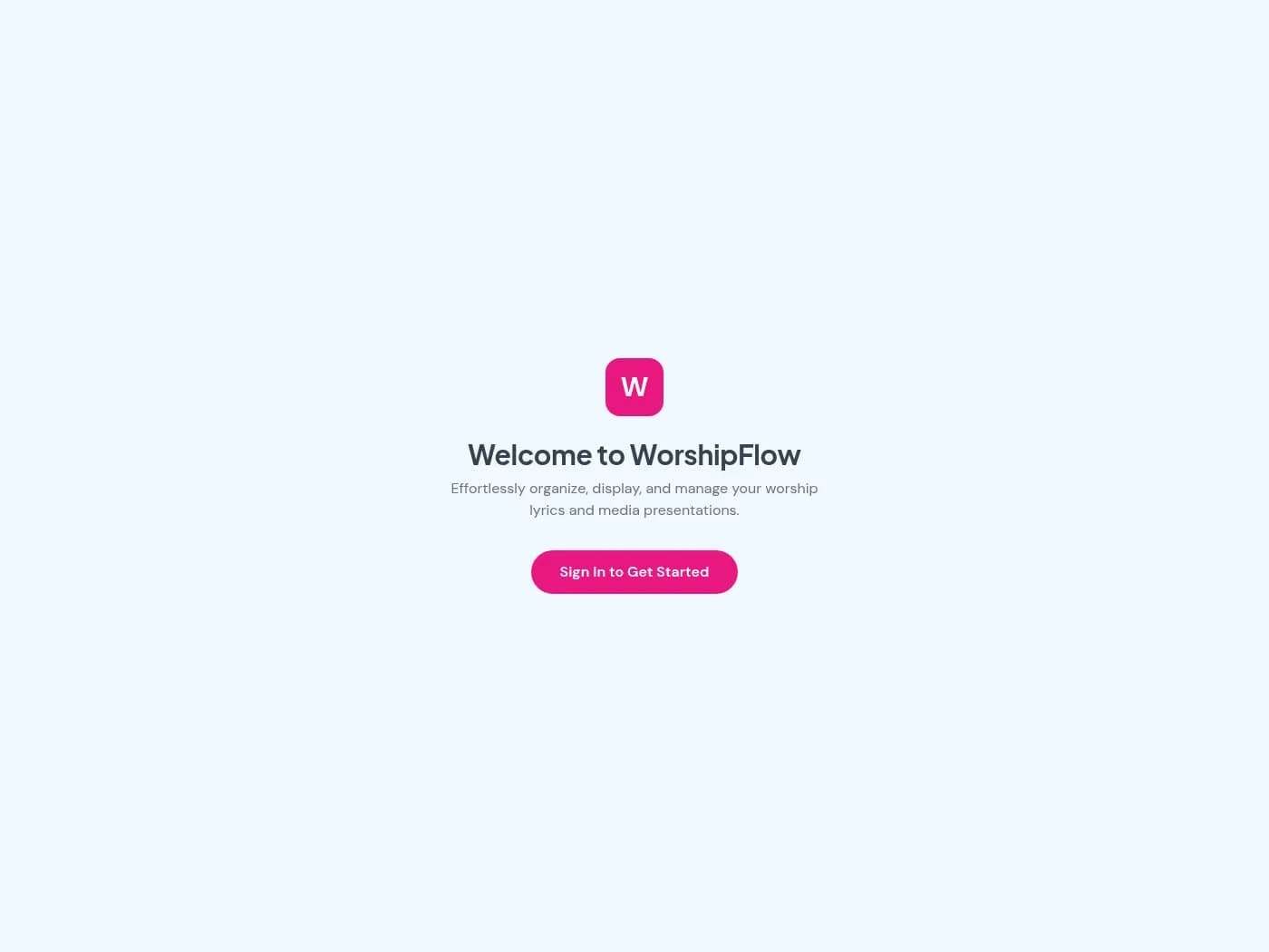 WorshipFlow