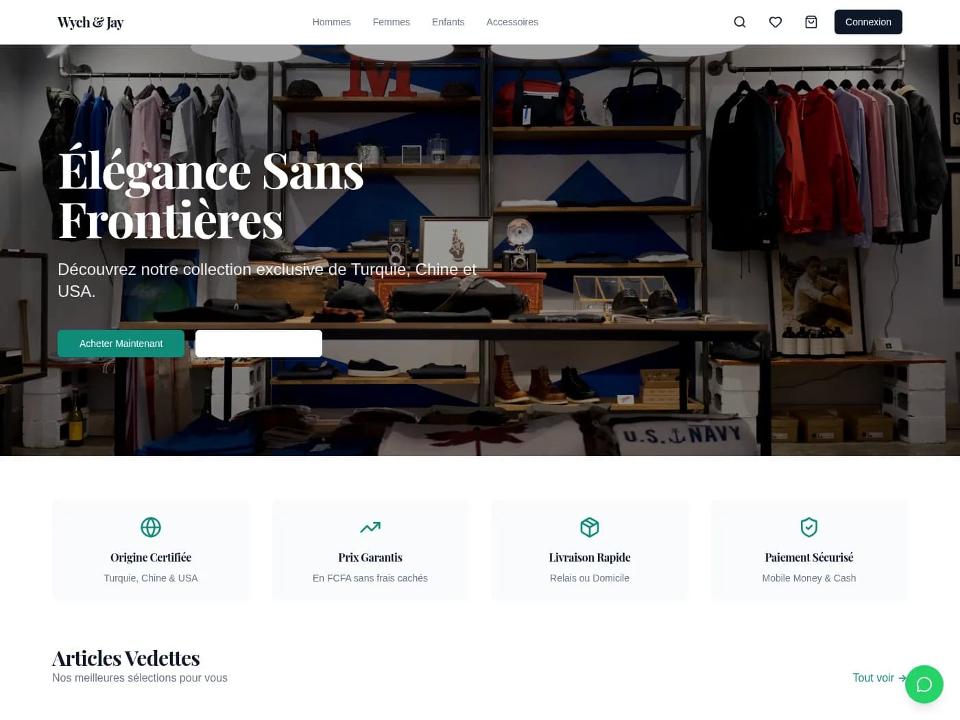 Wych & Jay Commerce