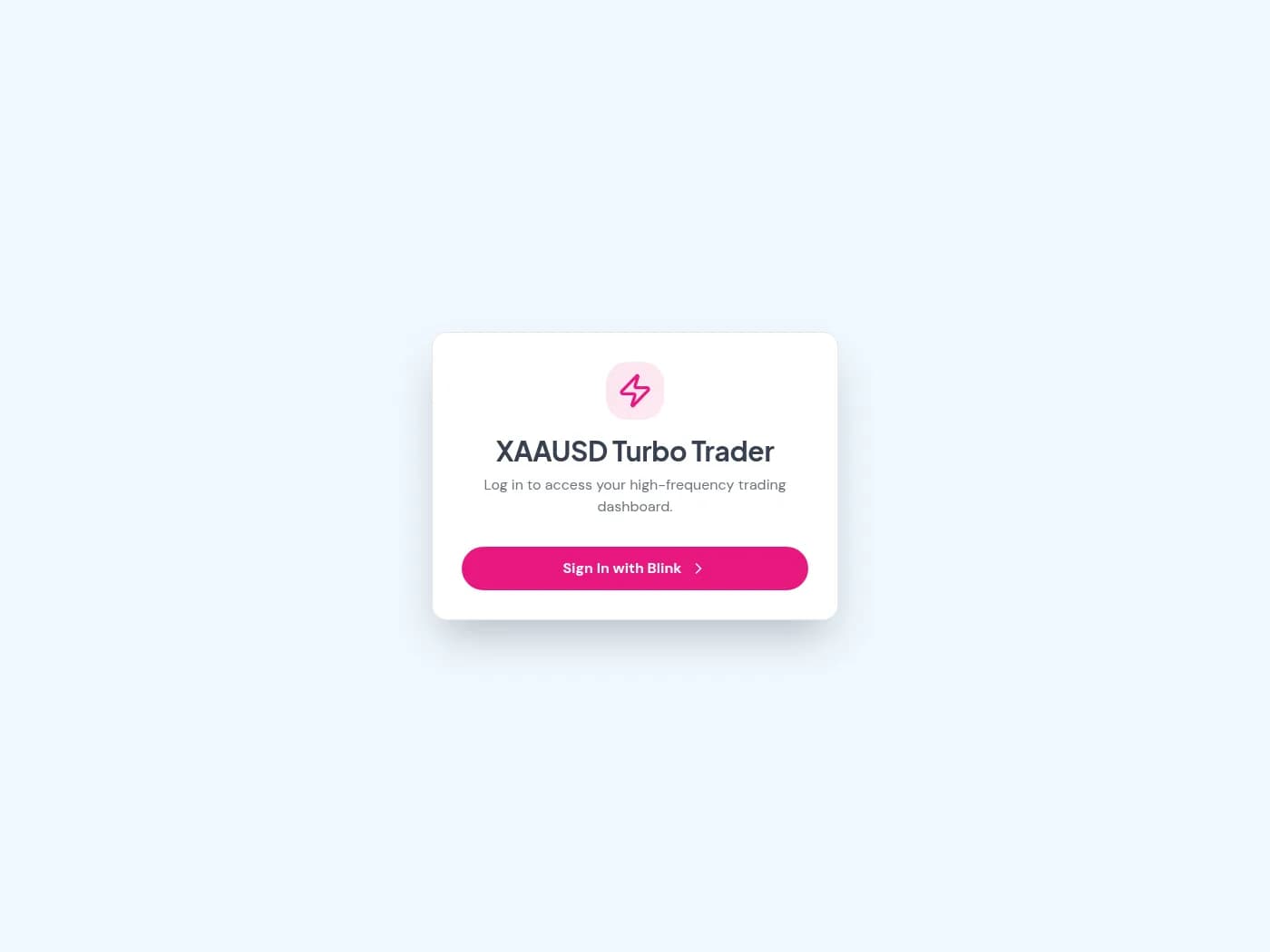 XAAUSD Turbo Trader