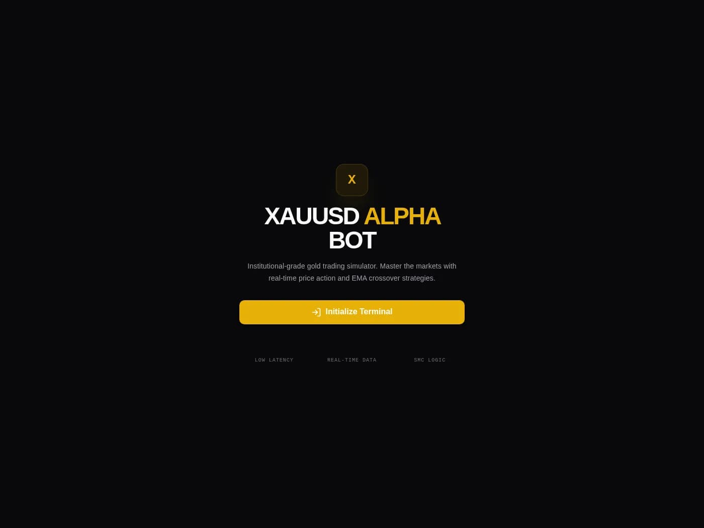 XAUUSD Alpha Bot