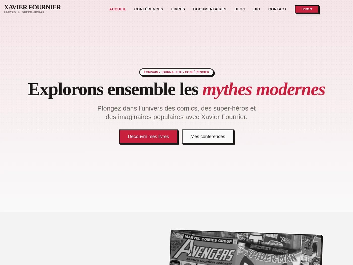 Xavier Fournier Portfolio