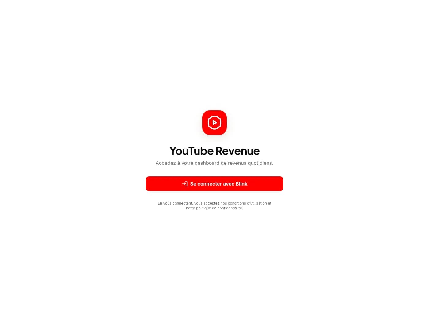 YouTube Revenue Dashboard
