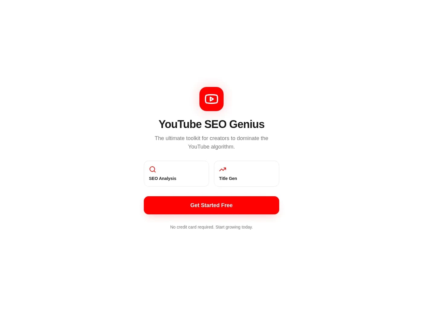 YouTube SEO Genius