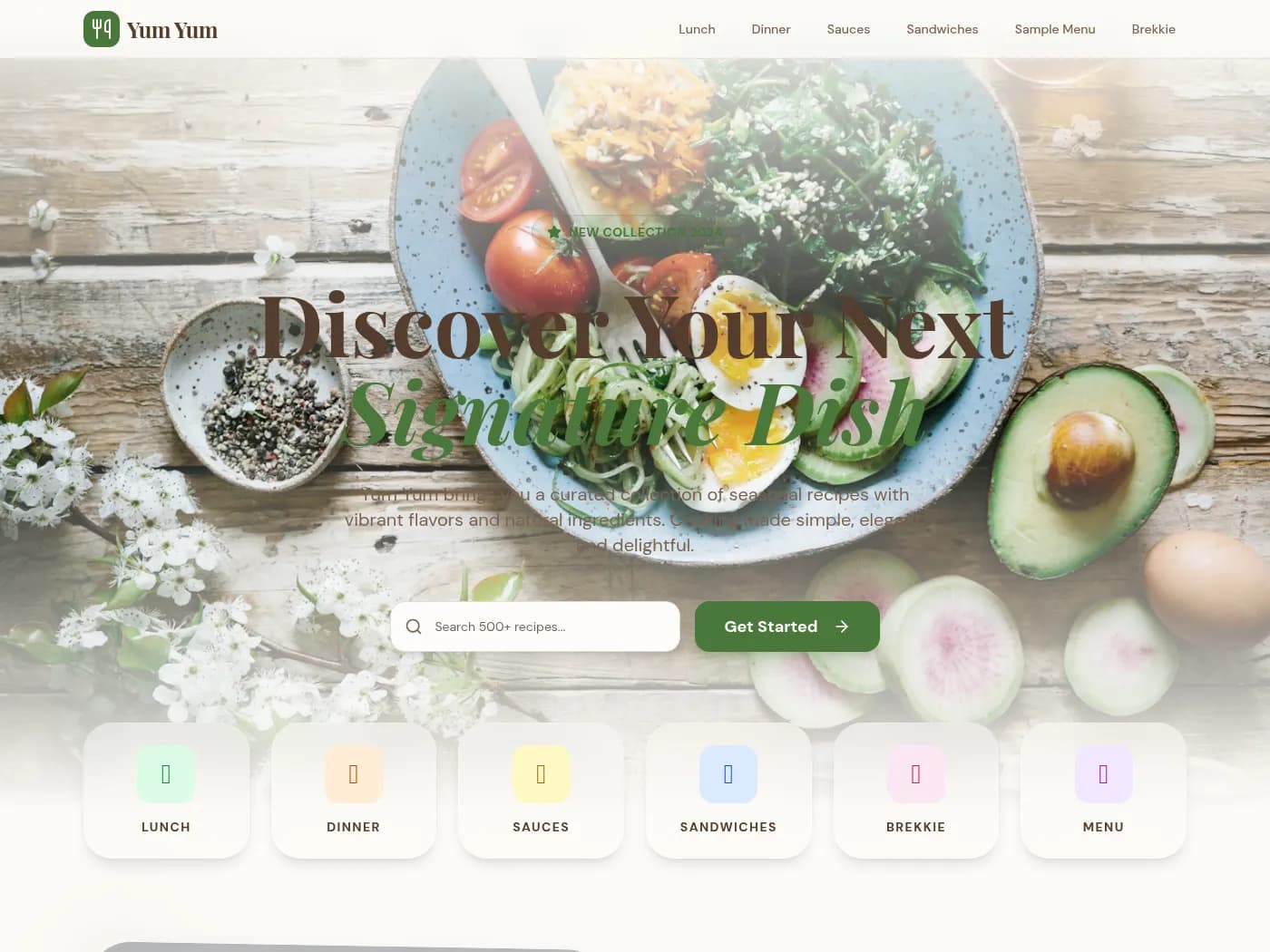 Yum Yum Cooking Prototype
