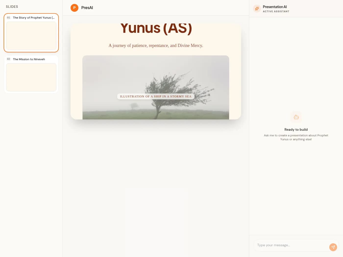 Prophet Yunus Presentation