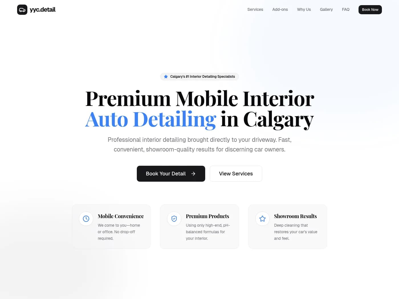 YYC.Detail Premium Site