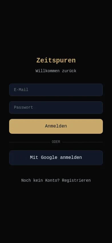 Zeitspuren Podcast App
