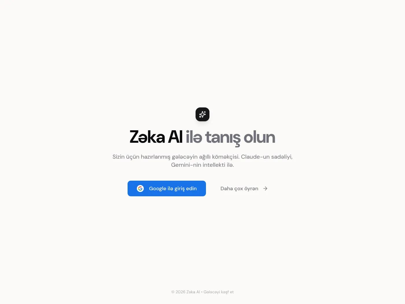 Zəka AI Assistant