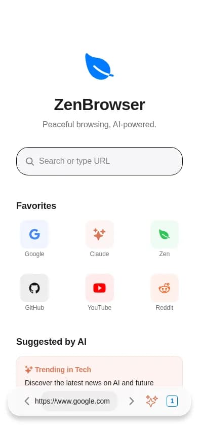 ZenBrowser Android