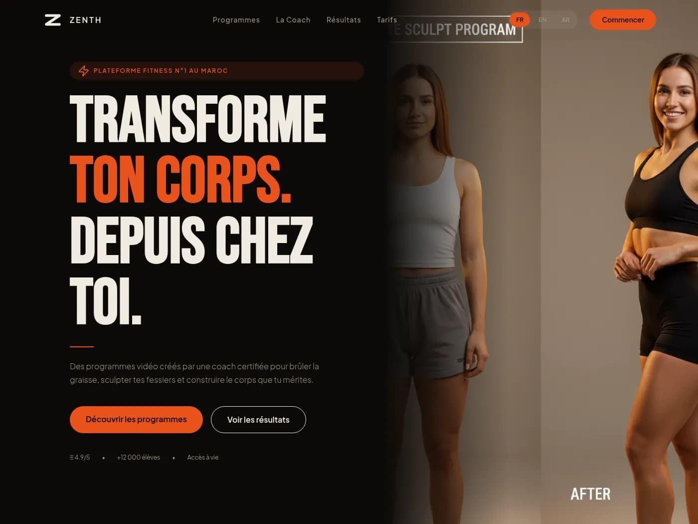 ZENTH Fitness Platform