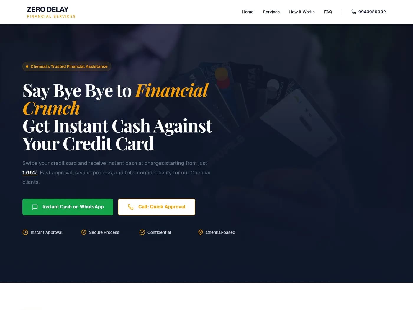 Zero Delay Finance Site