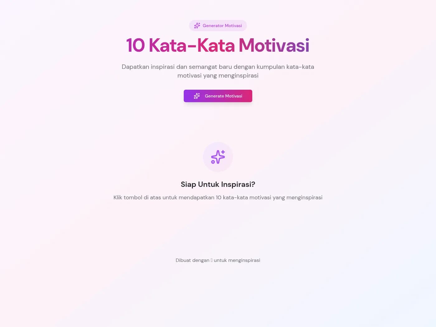 10 Inspiring Motivational Quotes Generator