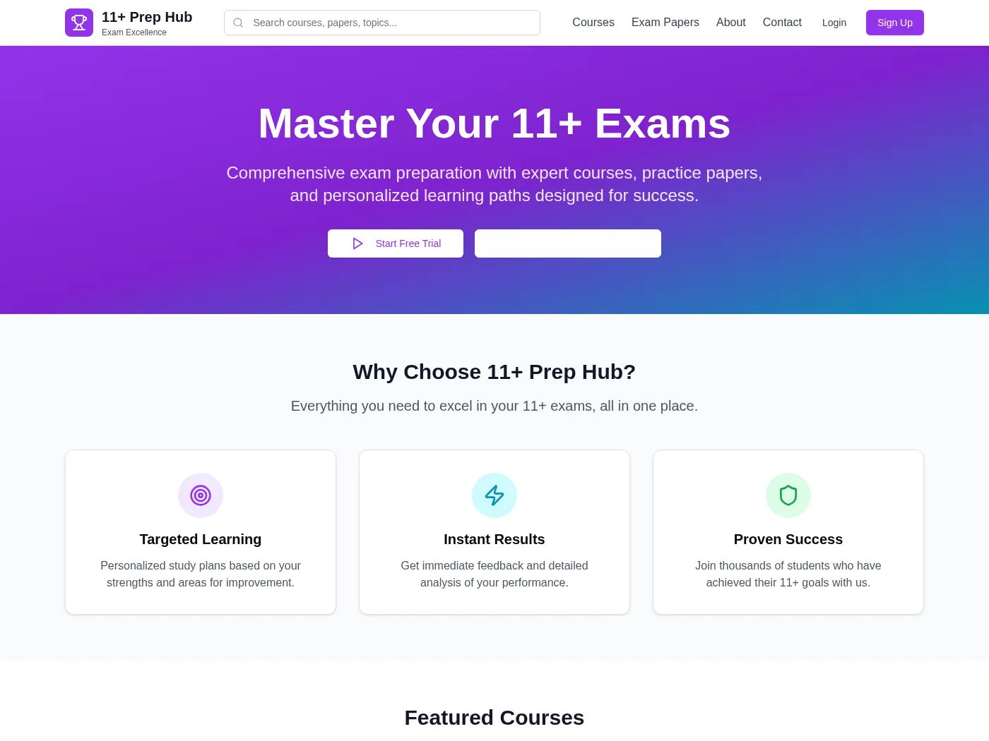 11+ Prep Hub