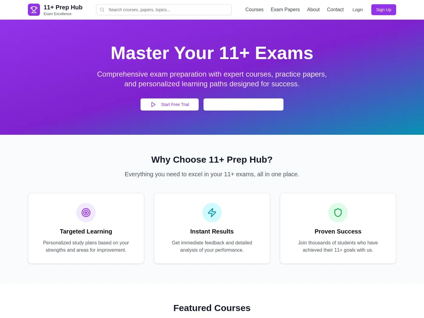 11+ Prep Hub