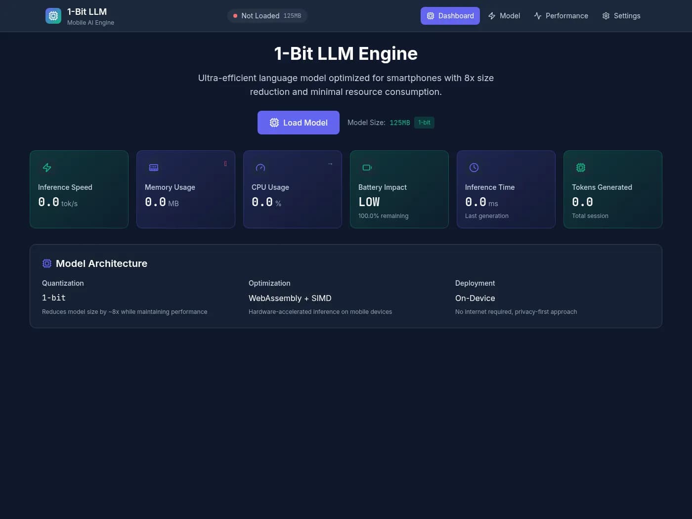 1-Bit LLM for Smartphones