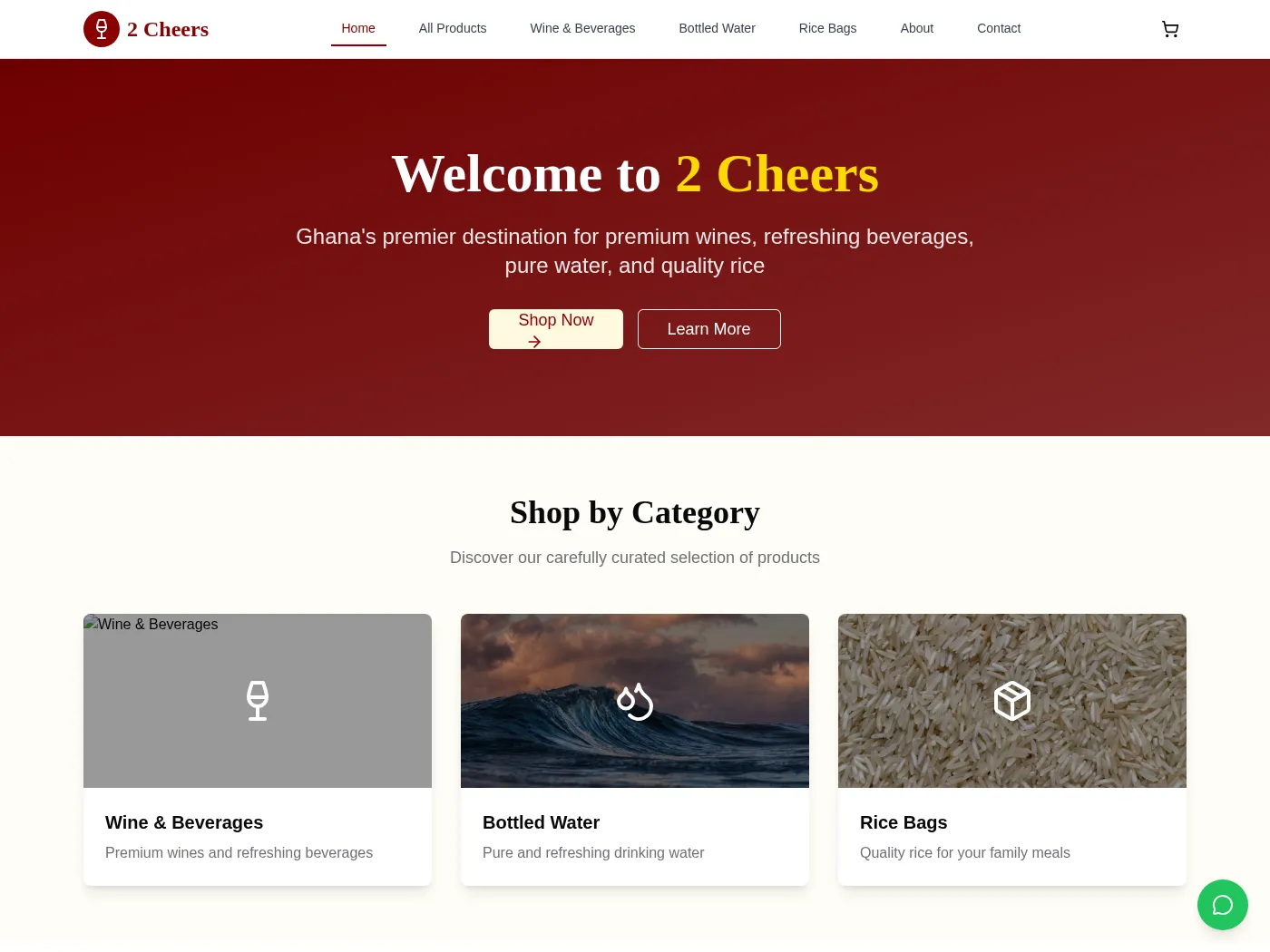2 Cheers Ghana Online Shop