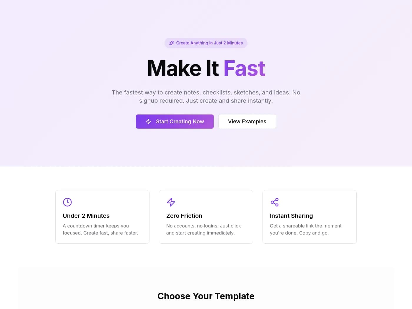 2-Minute Maker - Create Anything in Just 2 Minutes